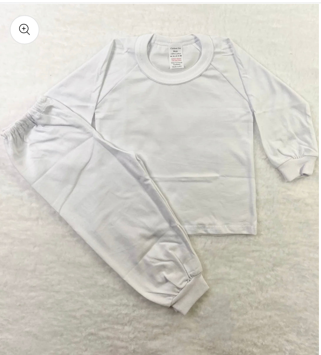 White Pyjamas – Smocks and Frocks